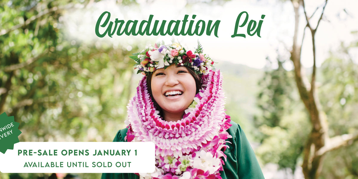 Fresh Hawaiian Lei for Graduation | Hawai’i Lei Stand