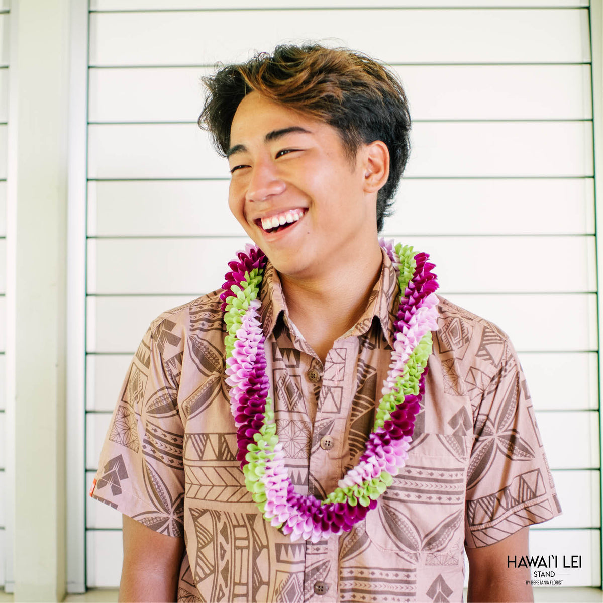 Spiral Orchid Lei (Multi-Color) - Hawaii Lei Stand - Lei Shipping ...