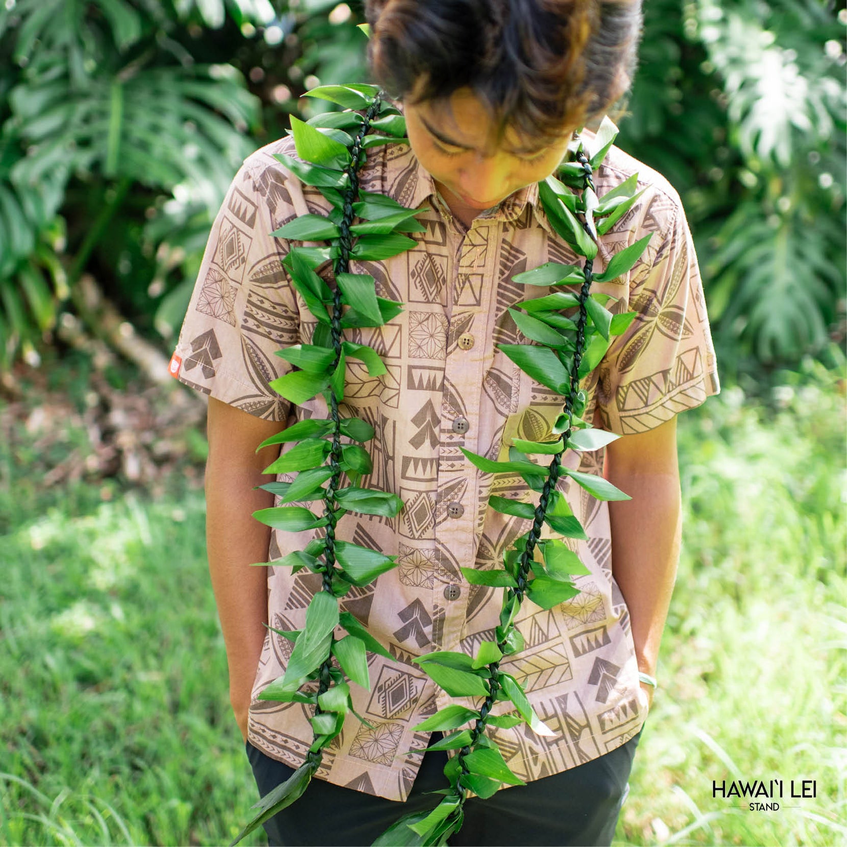 Premium Ti Leaf Maile Lei | Hawai’i Lei Stand