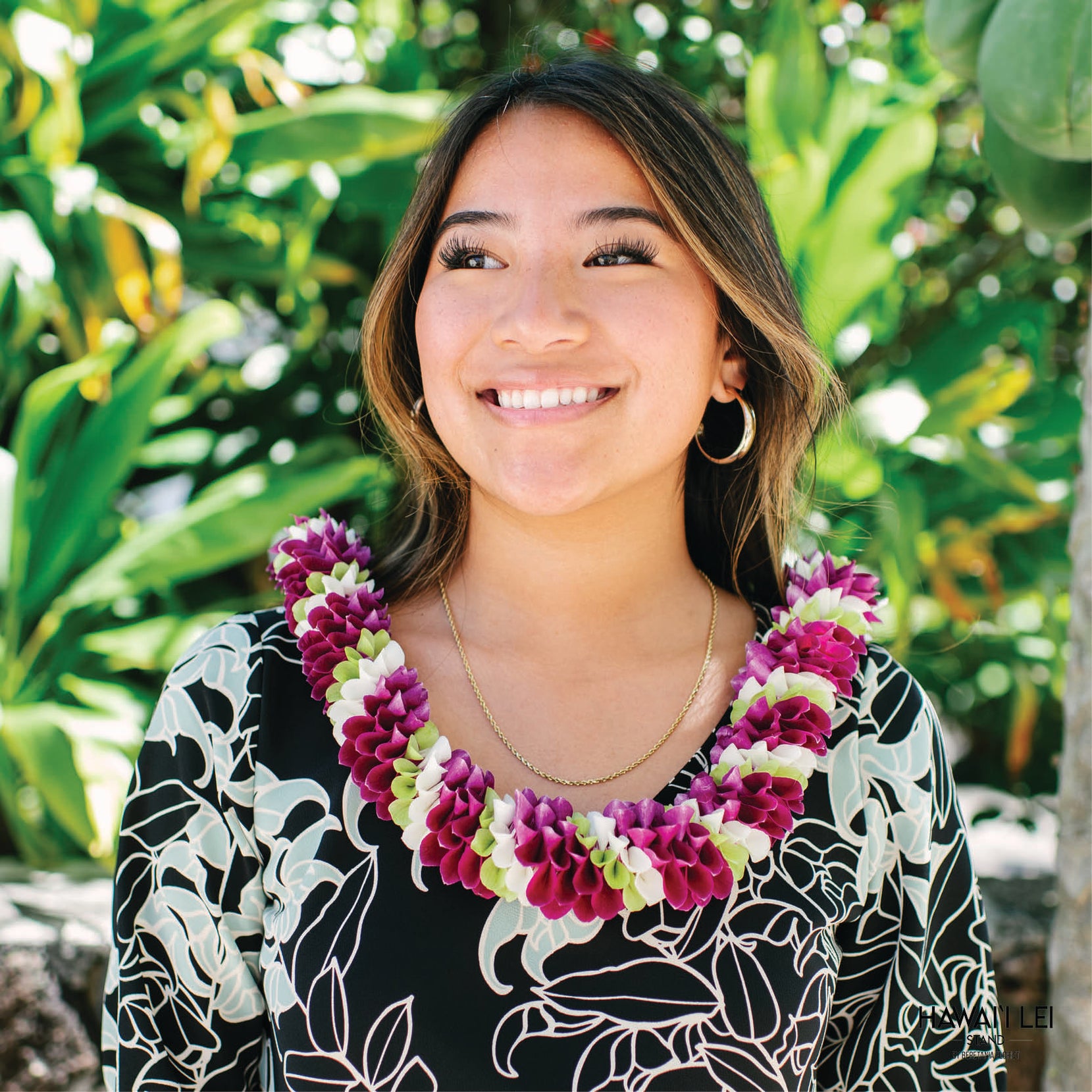 Spiral Orchid Lei (Multi-Color) - Hawaii Lei Stand - Lei Shipping ...
