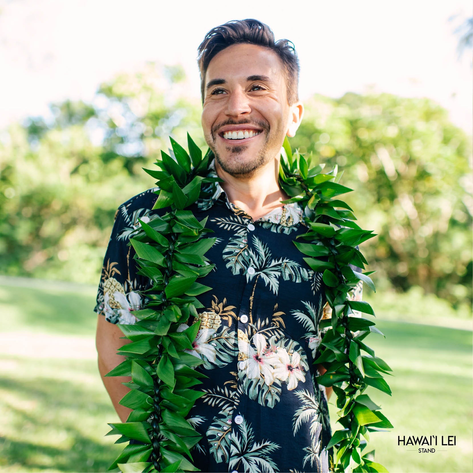 Premium Ti Leaf Maile Lei | Hawai’i Lei Stand