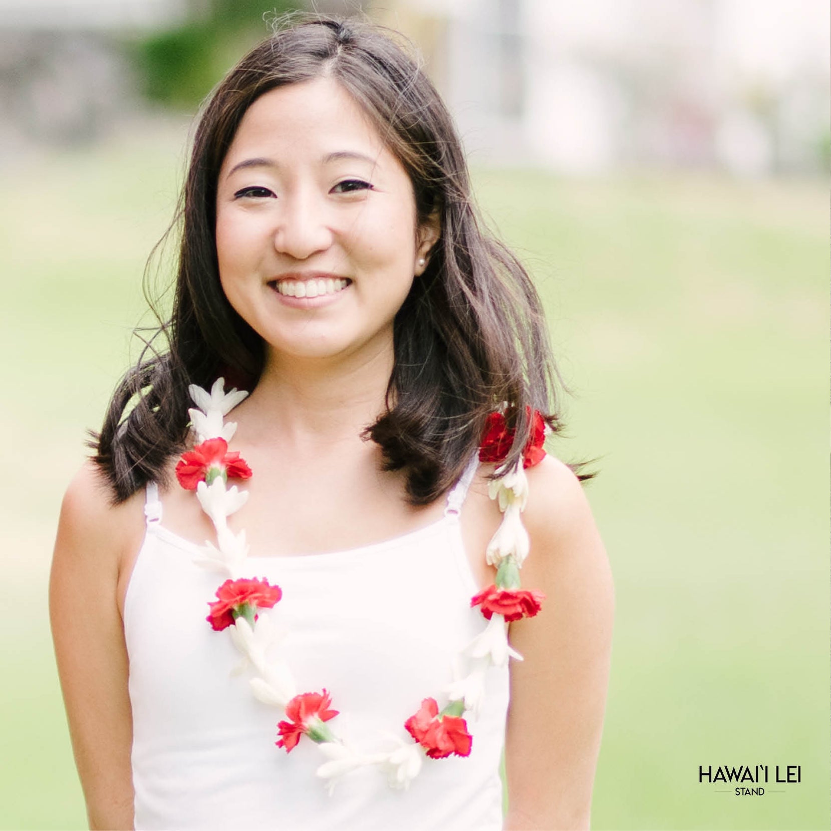 Single Tuberose and Carnation Lei (Color Varies) - Hawaii Lei Stand ...